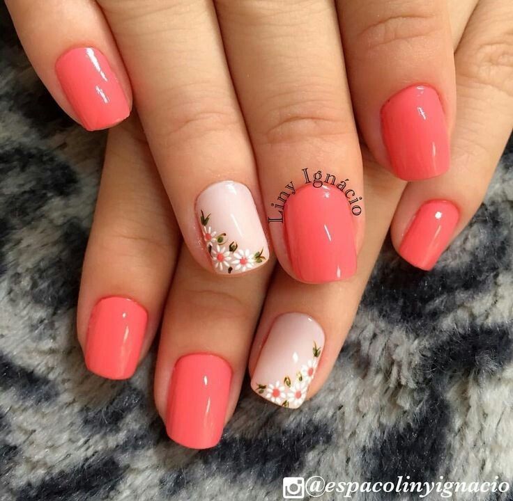 Diseño De Uñas Color Melon Y Vino 【IDEAS E IMÁGENES】