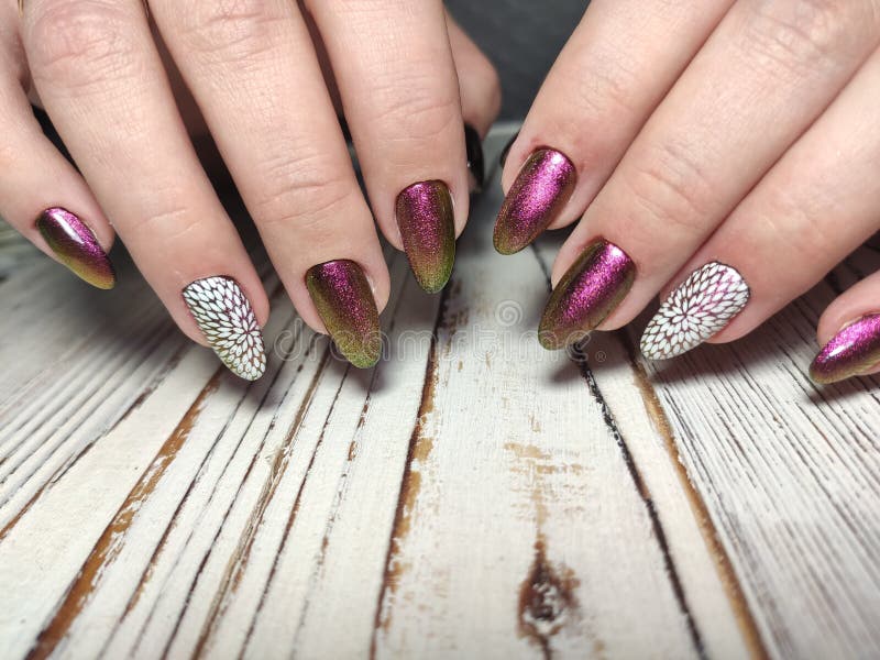 Diseño De Uñas Con Textura 【IDEAS E IMÁGENES】
