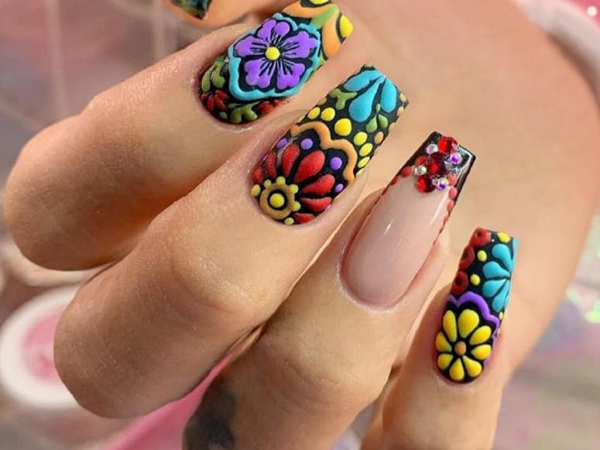 Diseño De Uñas Cultura 【IDEAS E IMÁGENES】