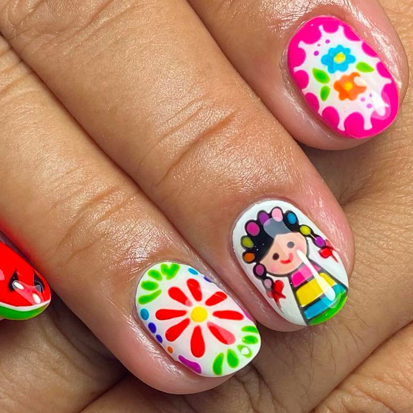 Diseño De Uñas Cultura 【IDEAS E IMÁGENES】