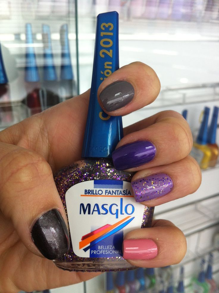 Diseño De Uñas en Color Ciruela Fantasy Nail 【IDEAS E IMÁGENES】