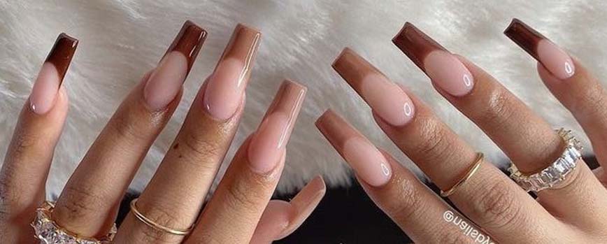 Diseños De Uñas Acrilicas Color Hueso O Natural 【IDEAS E IMÁGENES】