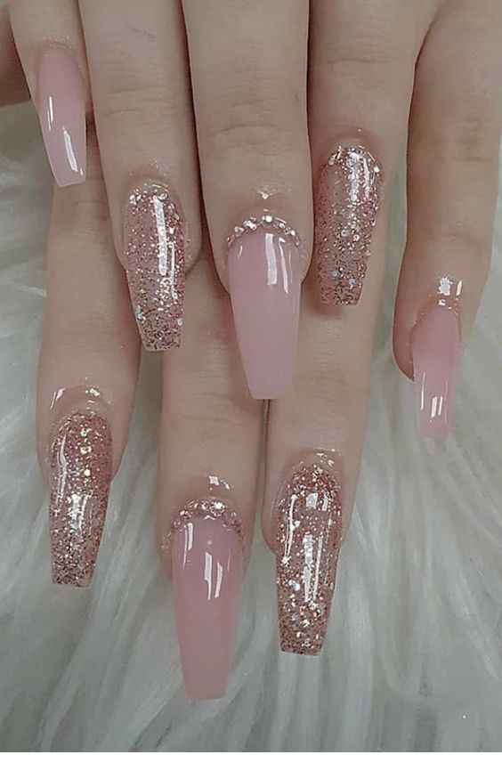Diseños De Uñas Color Rosa Nut 【IDEAS E IMÁGENES】