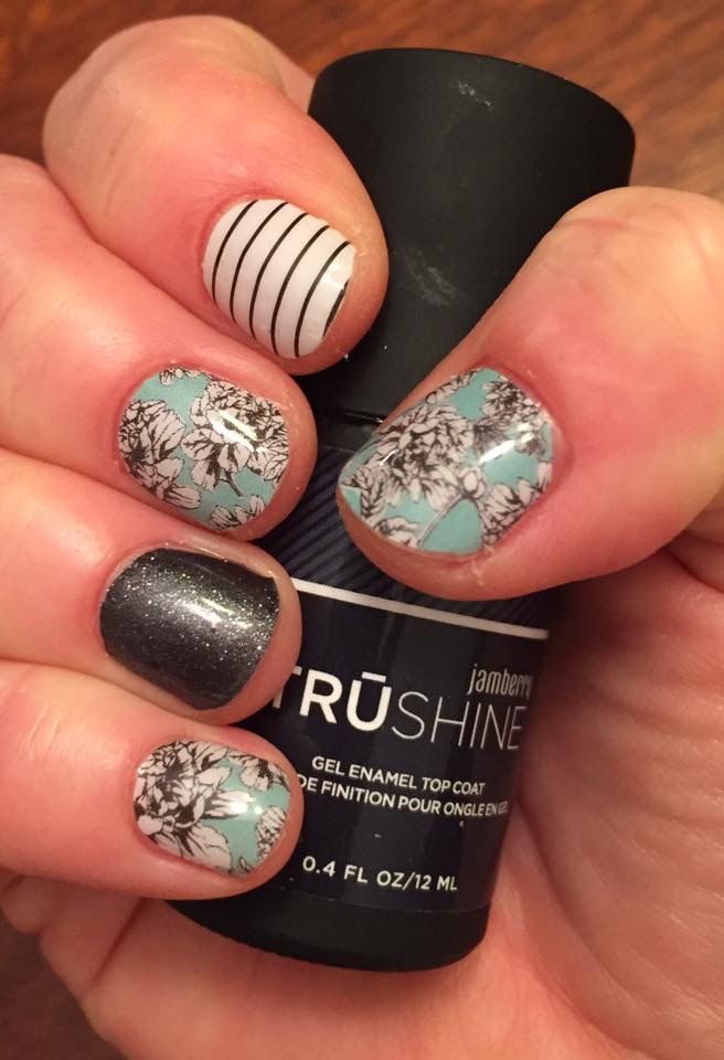 Jamberry Diseños De Artes De Uñas 【IDEAS E IMÁGENES】